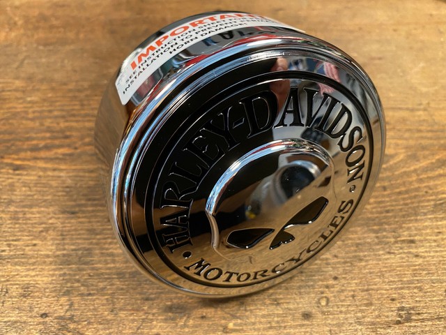 61300622 Skull Hupen Cover Totenkopf Harley Softail Touring Dyna ...