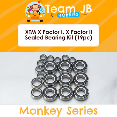 XTM X Factor I, X Factor II - 19 Pcs Rubber Sealed Bearings Kit | eBay