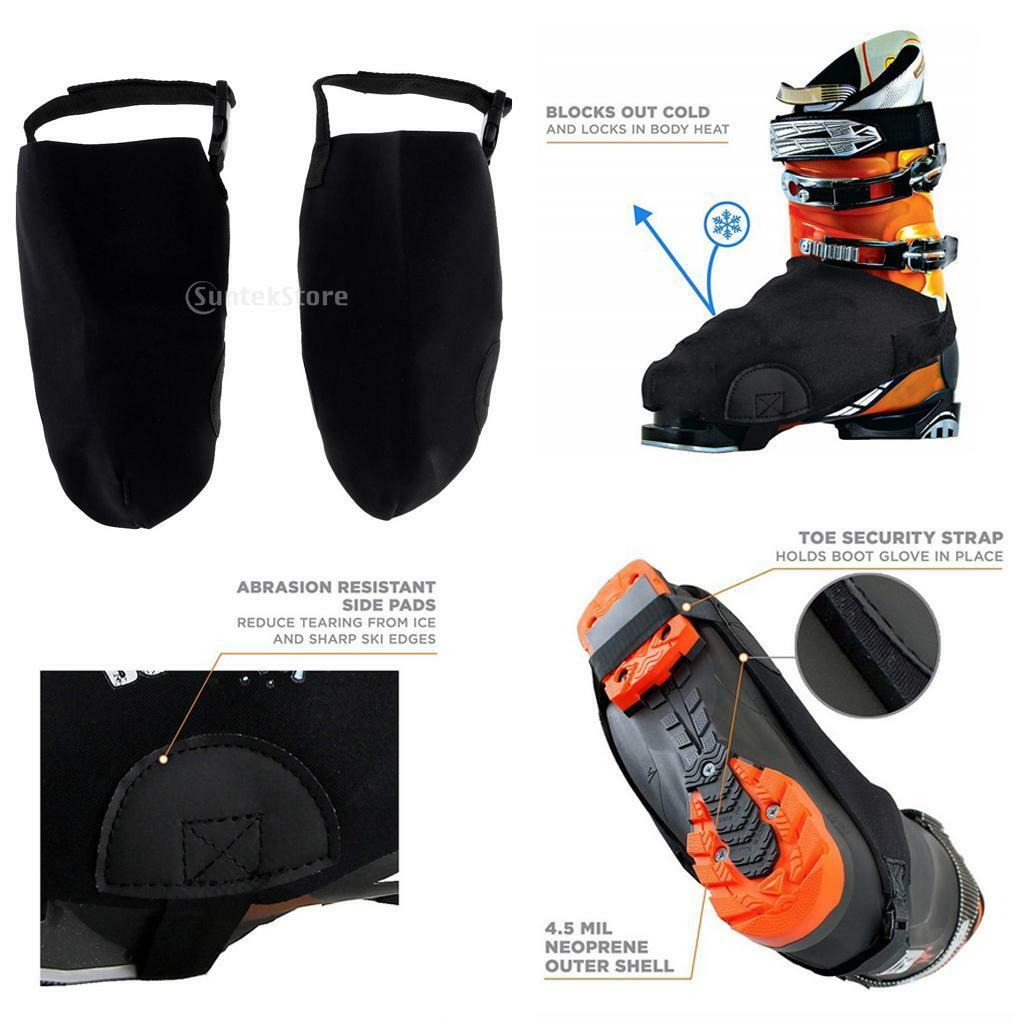2X Non- Boot Glove Sport Ski Boot Cover Feet Dry Warm | eBay UK