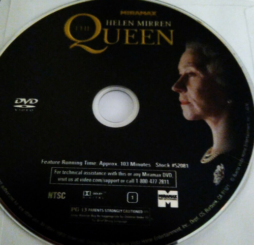 The Queen (DVD disc only, 2007) 786936712414| eBay