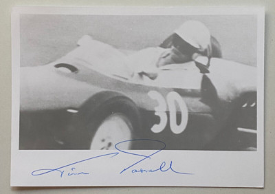 Tim Parnell - Formel 1 - original Autogramme - Größe 15 x 10 cm | eBay