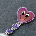 Smile Face Nurse Watch Love Heart Clip On Fob Brooch Hanging Pocket ...