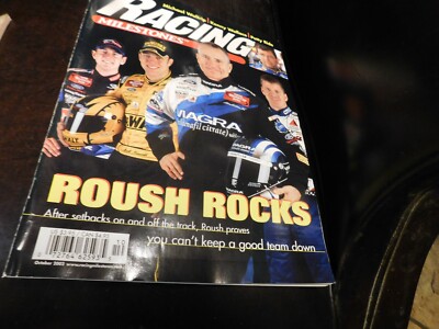Racing Milestones Magazine NASCAR 2002 October | eBay
