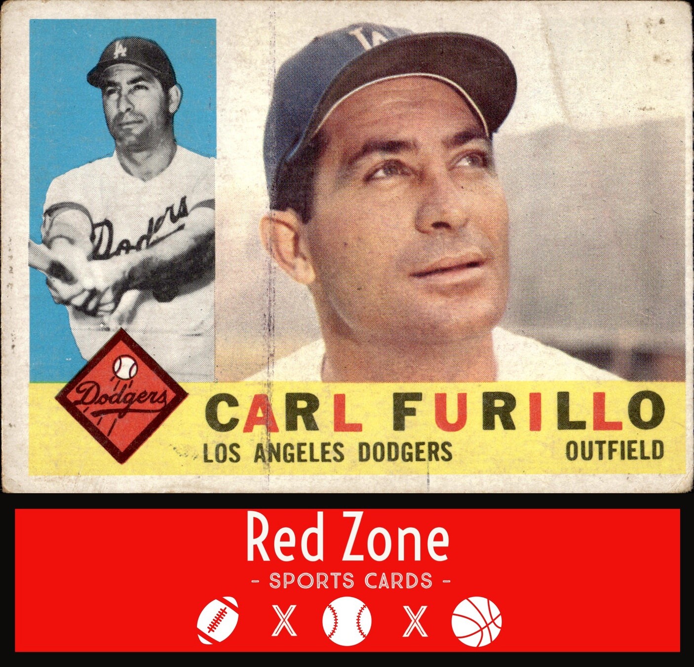 1960 Topps - #408a Carl Furillo VG. | eBay