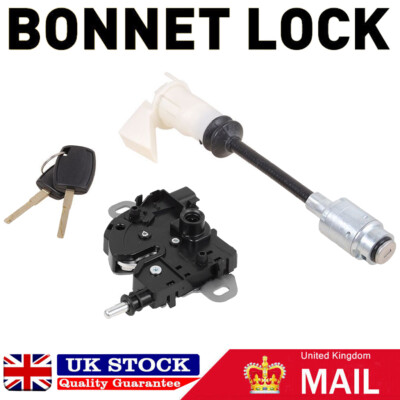 Bonnet Release Lock Latch 1343577 For FORD FOCUS MK2 Repair Set Kit ...