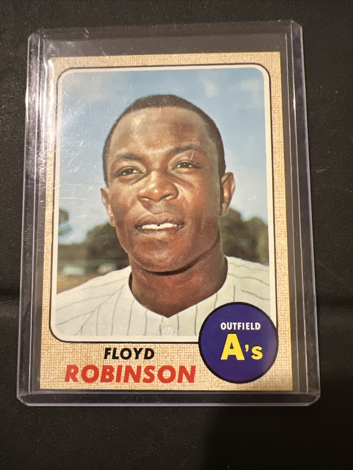1968 Topps Baseball Card #404 Floyd Robinson - Low To Mid Grade - G/VG ...
