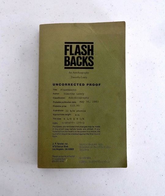 Flashbacks by Timothy Leary (1983, Trade Paperback) for sale online | eBay