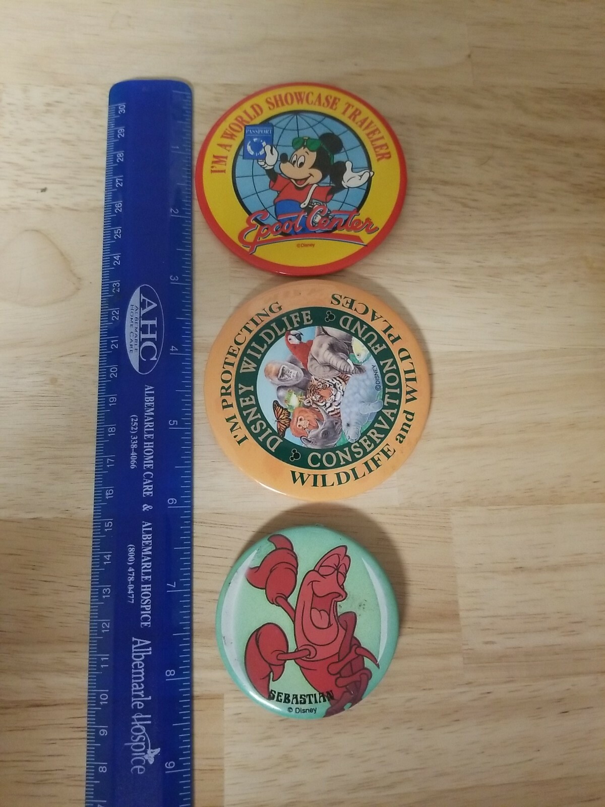 Vintage Disney pinback buttons, set of three, vintage 80 - 90s | eBay