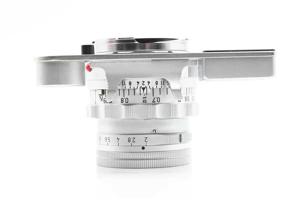 Leica M 5cm 50mm f2 Summicron DR Dual Range Lens w/Eyes *Read #618 | eBay