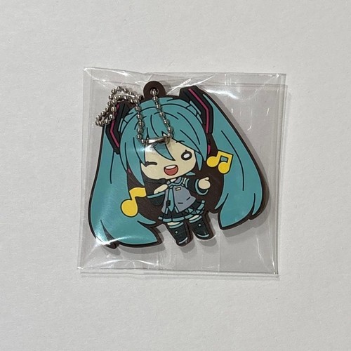 Hatsune Miku Rubber Strap Nito Tan Character Keychain USED | eBay