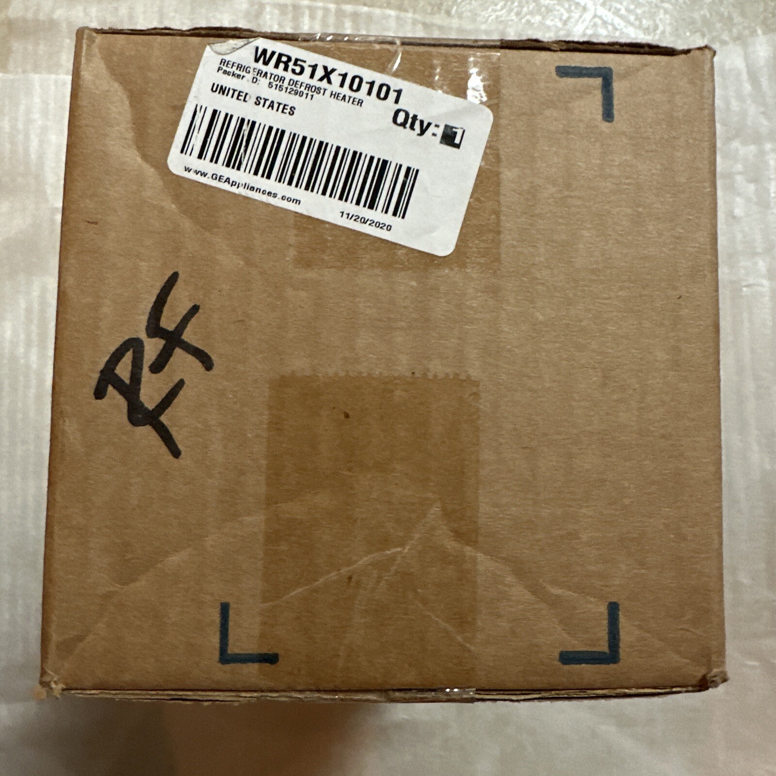 WR51X10101 OEM Refrigerator Defrost Heater Sealed Box | eBay