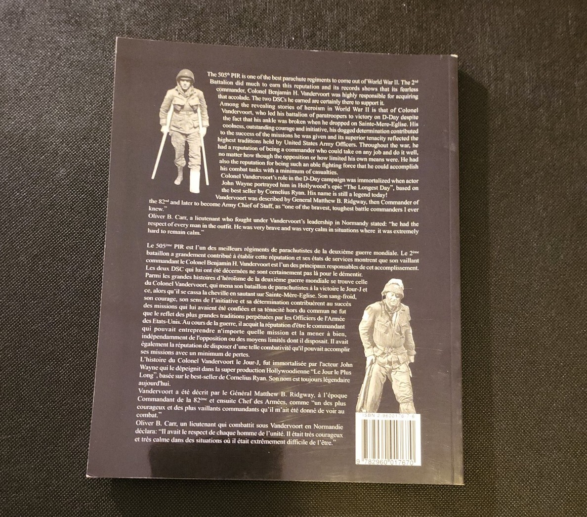 WWII American Paratroopers Portrait Ser.: Col. Ben. Vandervoort : The ...