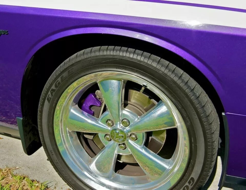 Plum Purple Coating Caliper Brake Rotor Drum Engine Blocks High Temp ...