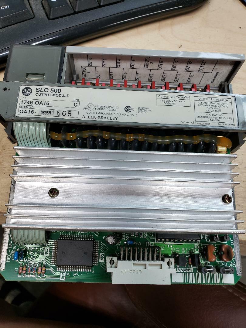 ALLEN-BRADLEY 1746-OA16 SERIES C OUTPUT MODULES | eBay