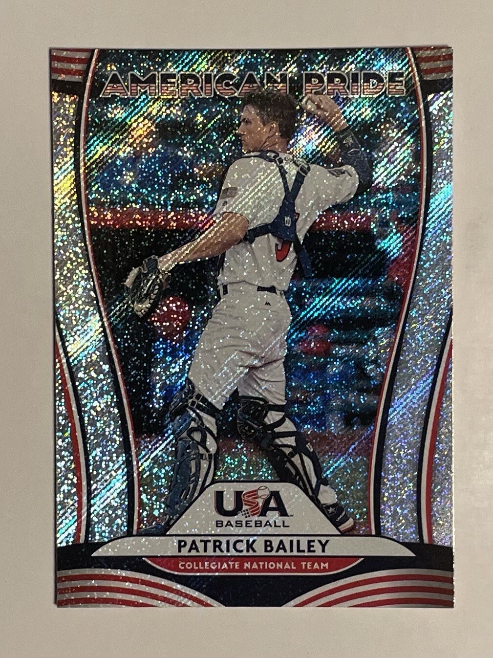 2020 Donruss American Pride Rapture #AP1 Adley Rutschman Patrick Bailey ...