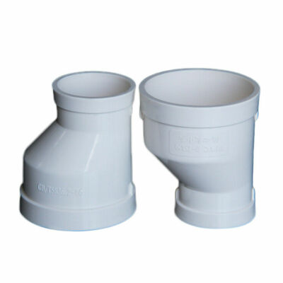 50mm-160mm PVC Drainage Pipe Eccentric Reducer Adapter Connector ...