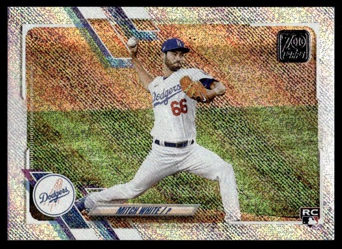 2021 Topps Walmart Foilboard Mitch White Rookie 169/790 Los Angeles ...