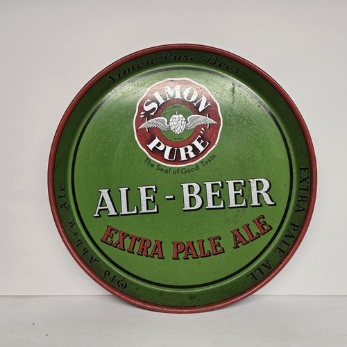 Vintage Beer Tray- Simon Pure Extra Pale Ale | eBay