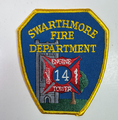 Swarthmore Fire 14 Pennsylvania Delaware County PA Patch R3 | eBay