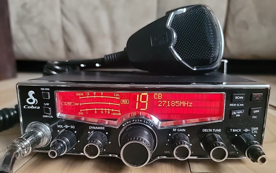 Cobra 29 LX CB Radio & Microphone - Professional 4-Color LCD Display ...