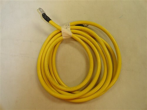 YELLOW 2 AWG GAUGE LL22035 ELECTRICAL WIRE CABLE 12' MARINE BOAT | eBay