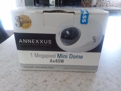 I3 ANNEXXUS Ax40W 1MP 3.6mm OUTDOOR MINIDOME IP CAMERA | eBay