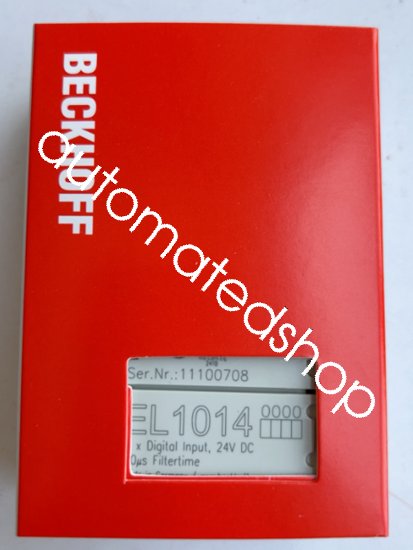 EL1014 BECKHOFF 4-channel digital input module brand new Shipping DHL ...