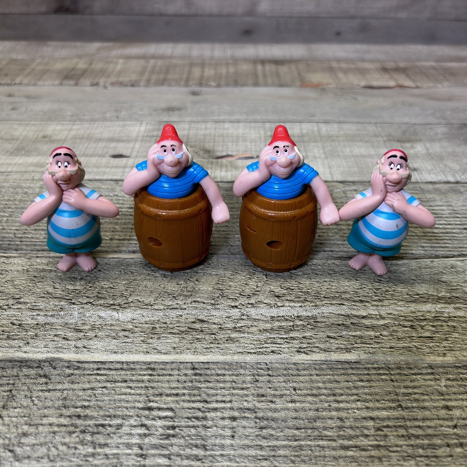 Lot of 4 Mr. Smee Pirate Peter Pan Neverland McDonald's Happy Meal Toys ...
