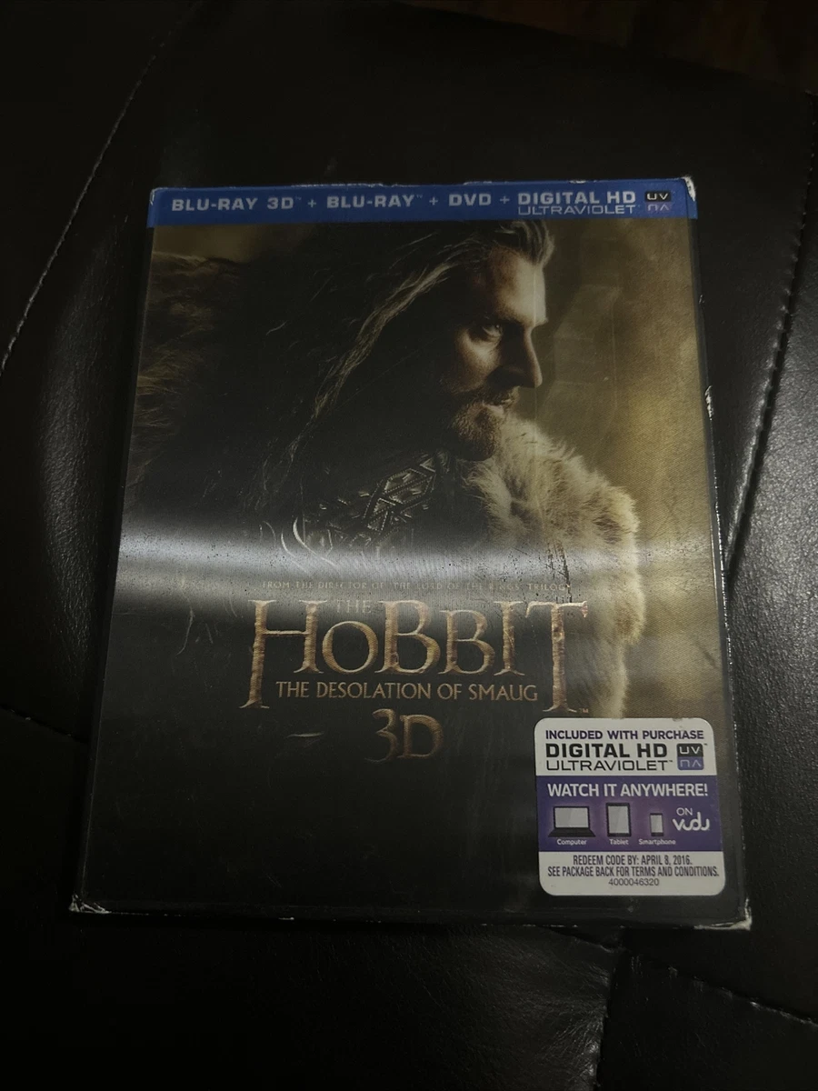 The Hobbit The Desolation Of Smaug Blu Ray 3d