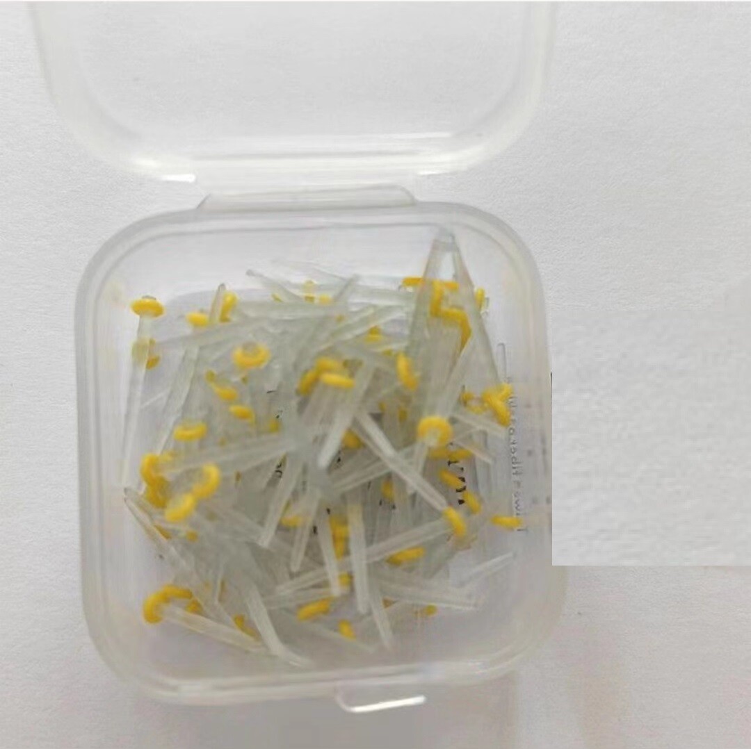 Dental Laboratory Glass Fiber Post Endodontic Posts 100 PCS DENTAL ...