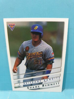 Shane Bennett🏆 1995 Futera #68 ABL BANDITS Baseball Card 🏆 FREE POST ...