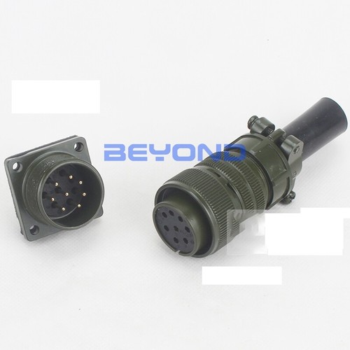 1PC MS3106A 20-7 S/P Plug and socket 8 core connector aviation plug | eBay