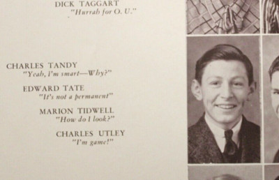 Charles Tandy TRS-80 Computer, Radio Shack Owner 1935 Panther Yearbook ...