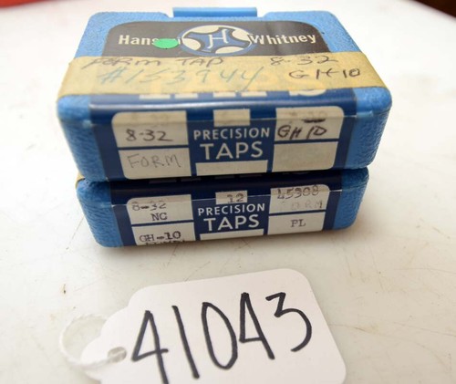 8-32 Thread Forming Taps (Inv.41043) | eBay