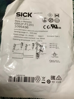 1pcs SICK GSE2F-P1151 1095436 | eBay