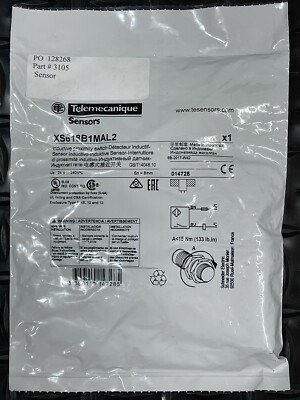 TELEMECANIQUE XS618B1MAL2 INDUCTIVE PROXIMITY SENSOR 12…240VAC/DC | eBay