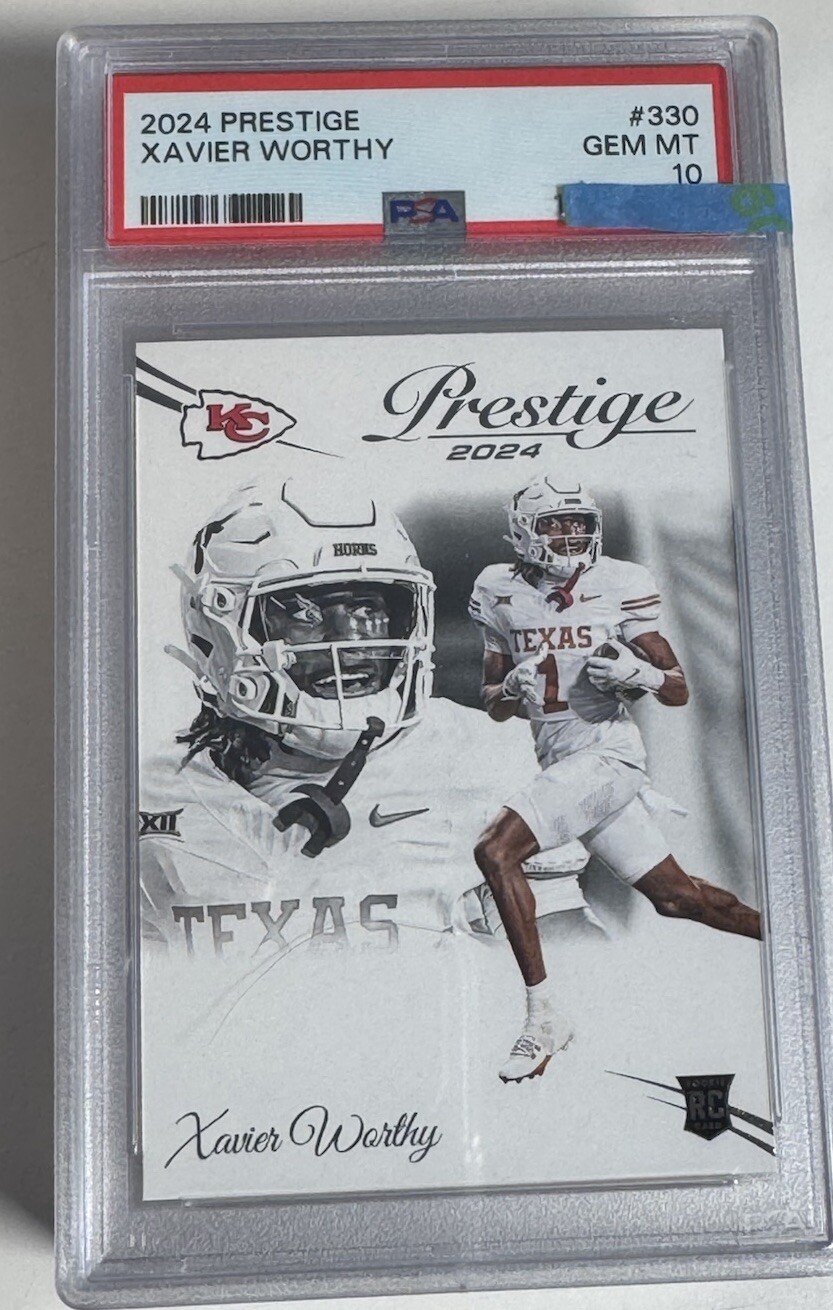 Xavier Worthy 2024 Prestige #330 Base Price Guide - Sports Card Investor