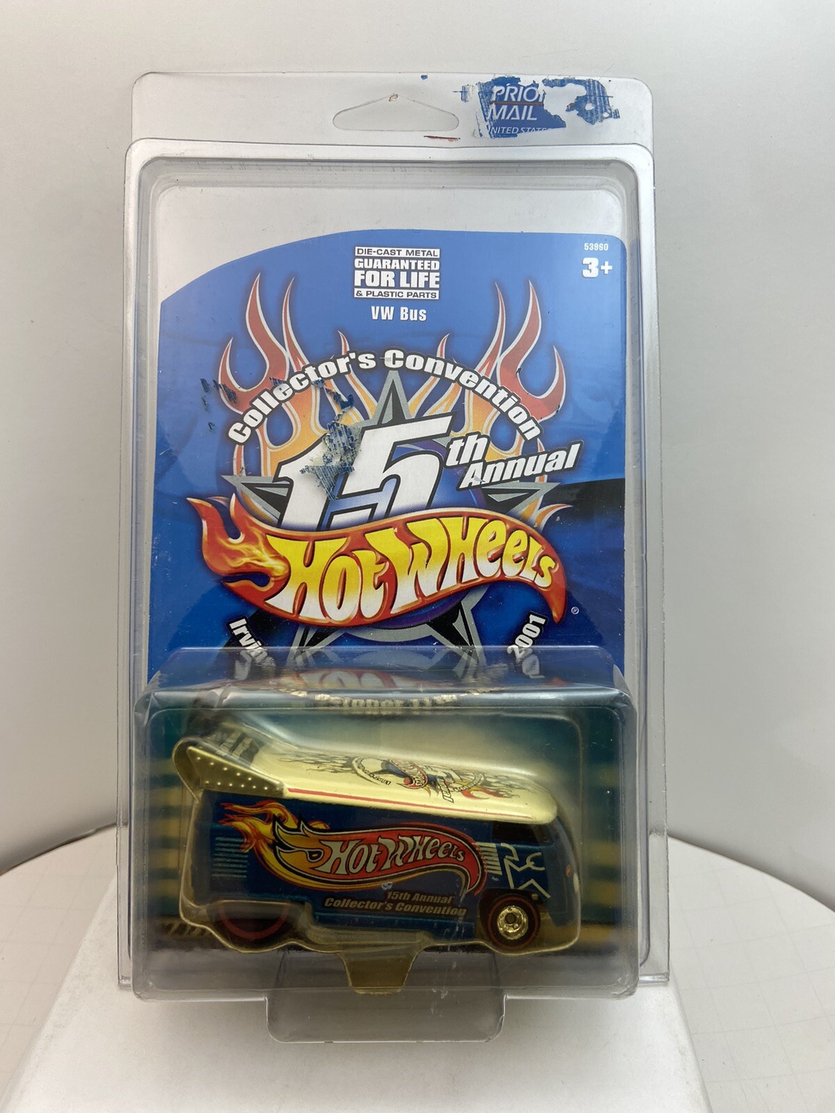 HOT WHEELS RLC VW DRAG BUS 15th Annual Convention 2001 Irvine,Ca 1 Of ...