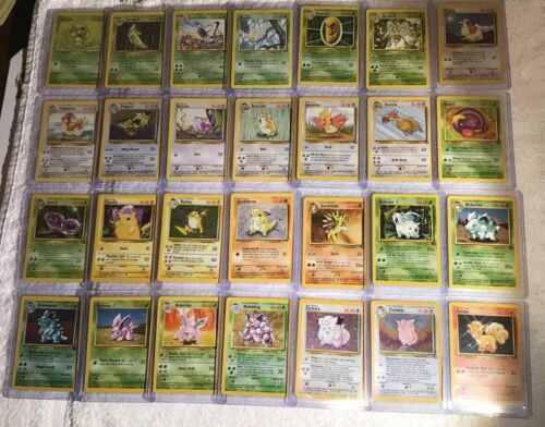Pokemon 151 Set Complete - 100% Original Classic Cards - ALL 45 HOLOS ...