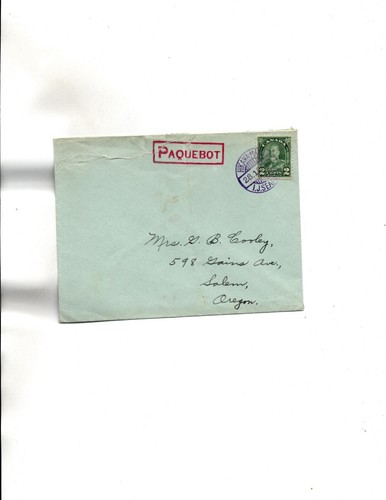 IJPO PAQUET BOT 1930 cancel HIKAWA-MASI to US -NYK LINE -International ...