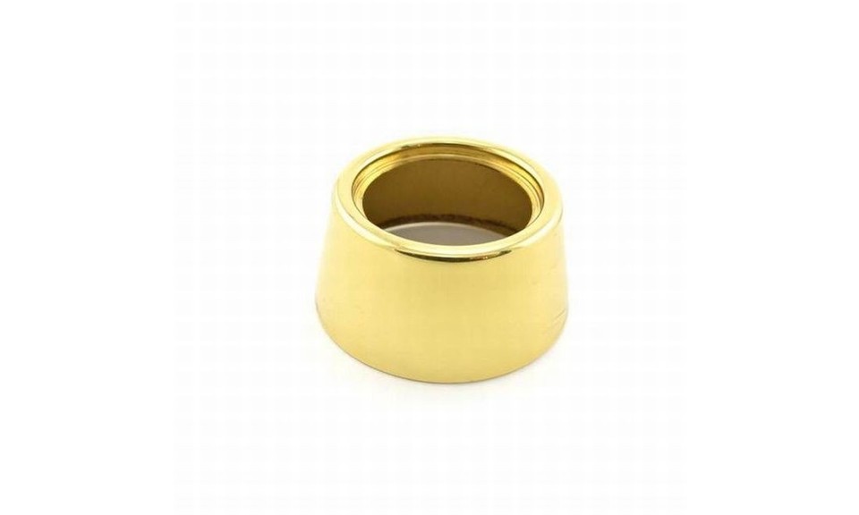 Schlage Commercial 36-086 605 1" Deadbolt Trim Ring Bright Brass Finish ...