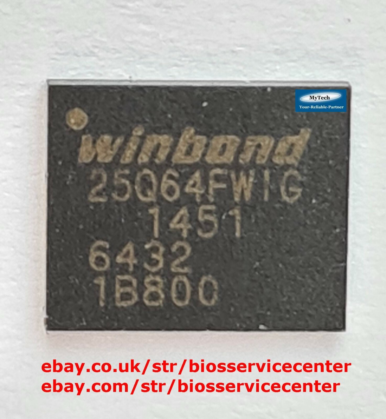 W25Q64FWIG 25Q64FWIG WINBOND 64mb WSON-8 5X6mm FLASH IC CHIP. NEW | eBay UK