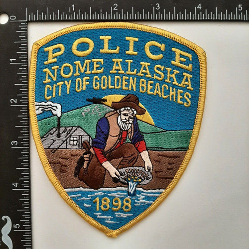 VINTAGE Nome Alaska Police Patch | eBay