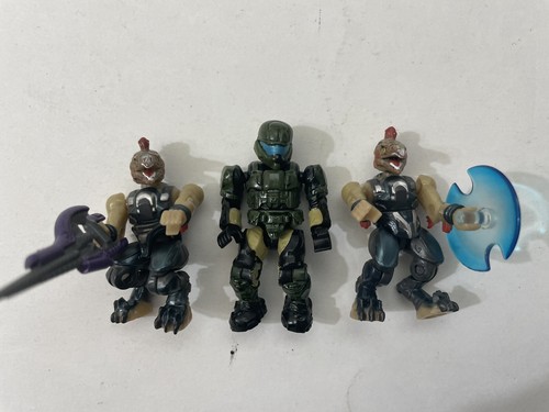 Mega Bloks Construx Halo UNSC Pilot & Covenant Jackals (UNSC Shortsword ...