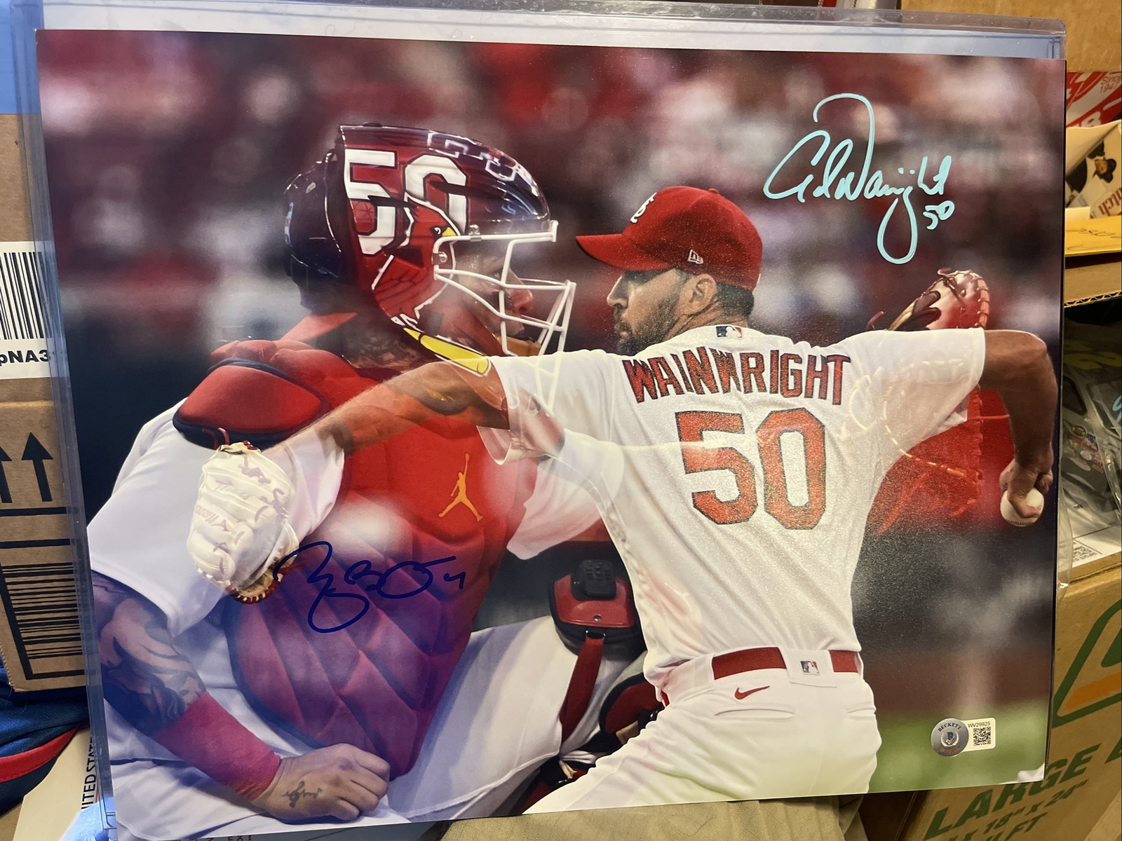 Adam Wainwright Autographed Memorabilia | Signed Photo, Jersey ...
