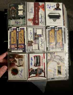HUGE NBA Liquidation Sale SP RC #'d Jersey Patch Auto Card Case Hit ...