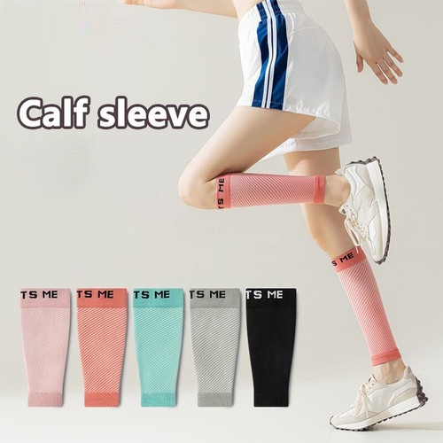1Pair Men Women Calf Compression Footless Socks For Running, Cycling ...