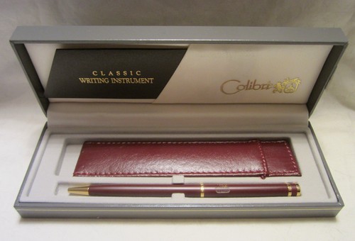 Colibri Classique Stylo Écriture Instrument Pour Femme Bordeaux Avec ...