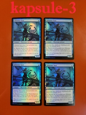 4x Glistener Seer | FOIL | Phyrexia: All Will Be One | MTG Magic Cards ...