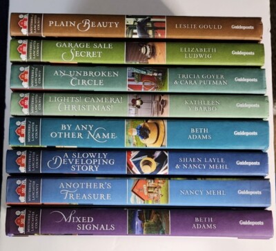 Guideposts Mysteries of Lancaster County LOT of 8 Amish Mystery Series ...